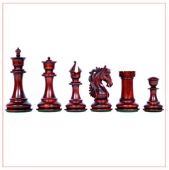 Heritage Series 4.4" Staunton African Padouk Chess Set – Staunton Castle